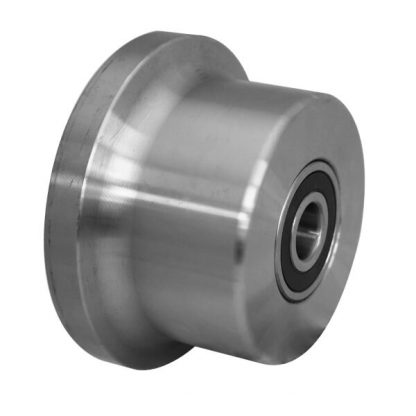 100mm Single Flange Track Wheel | 25mm Axle Diameter (SF492-M25 ...