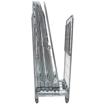 2 Sided Foldable Roll Cage With Fixed Shelf (RCR221) - Richmond Rolling ...