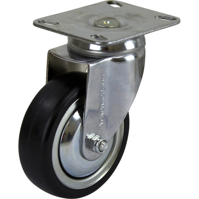 100mm Anti-Static Swivel Chrome Durolite Castor (S4464) - Richmond ...