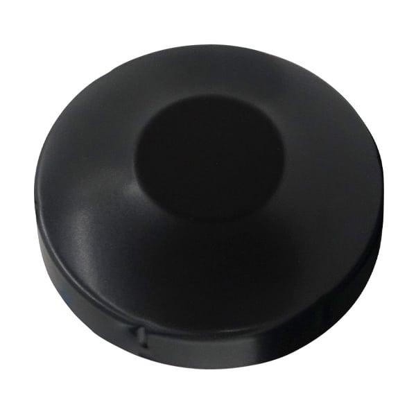Round Black Steel Post Cap to Suit 101.6mm (4") OD Posts (GTR337 ...