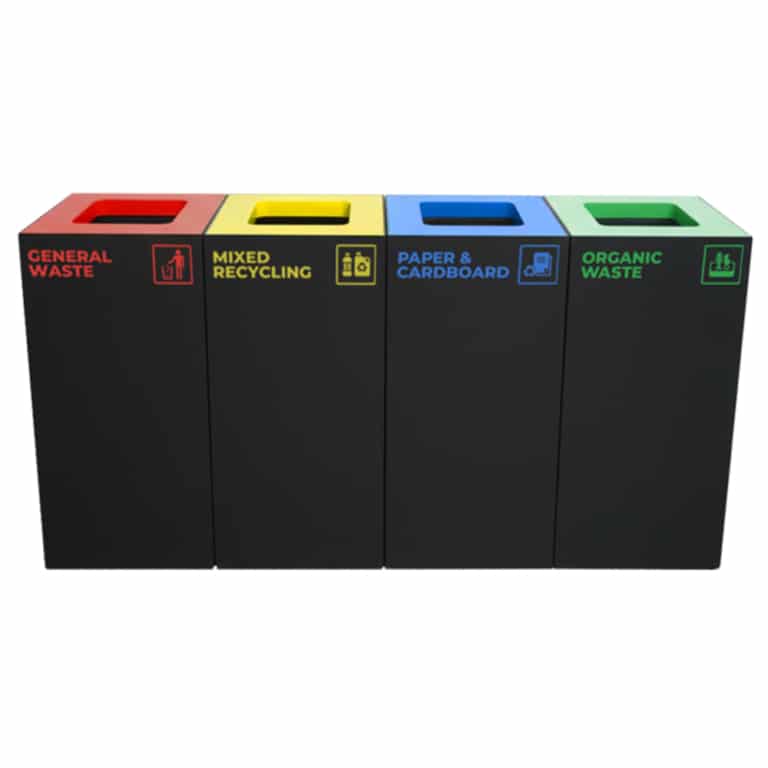Waste Recycling Station Kit – General, Recyling, Paper & Organic Waste ...